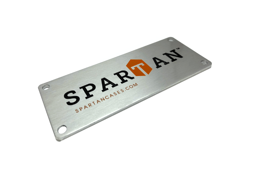 Custom Screen Printed Metal Nameplates, Labels & Tags